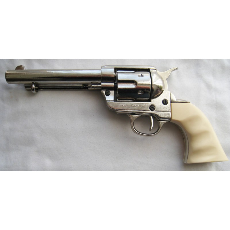 COLT PEACEMAKER USA 1873 - SILVER - DECO