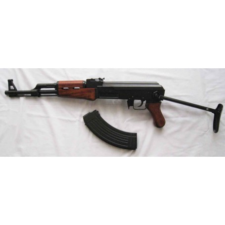 FUSIL MITRAILLEUR AK47 CROSSE METAL - DECO