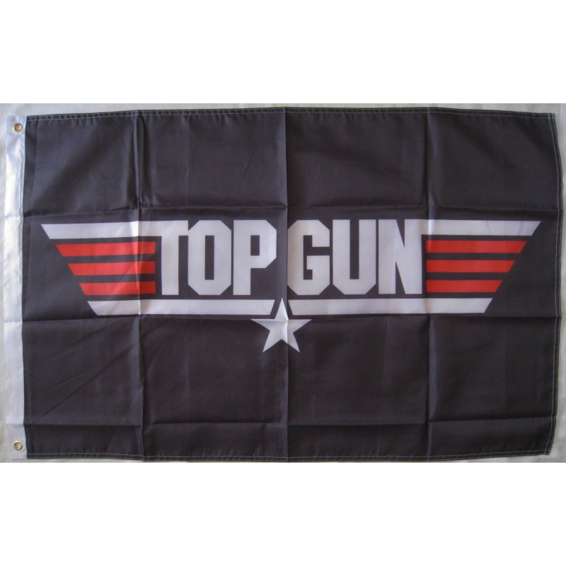 DRAPEAU TOP GUN 60X90